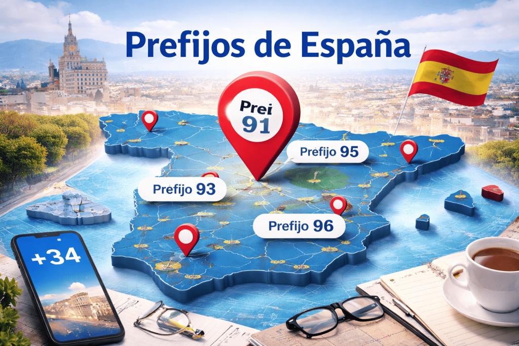 Prefijos de España: Provincias, Ciudades y Códigos Telefónicos | Teltonix